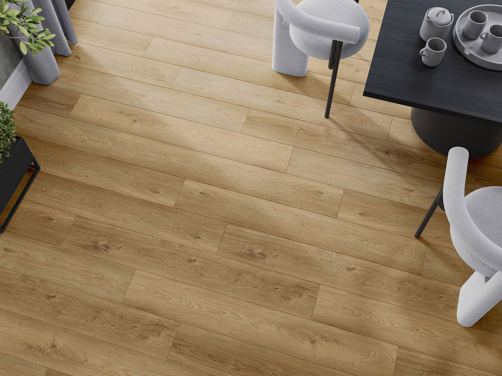 Mexen Sunset Hills panele winylowe 1240 x 182 mm SPC 6,5 mm, podkład IXPE 1,5 mm, 4 V-Fuga, Dąb ...