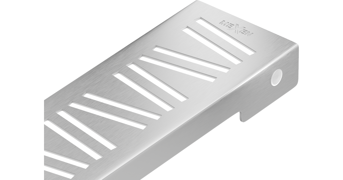 Mexen Flat M22 pārsedze lineārajai notekai 100 cm, inox - 1029100